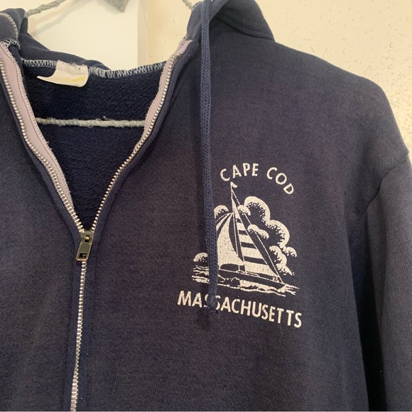 Tops | Vintage Cape Cod Zip Hoodie | Poshmark